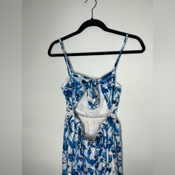 Red Carter | Dresses | Anthropologie Red Carter Maxi Dress Blue And ...